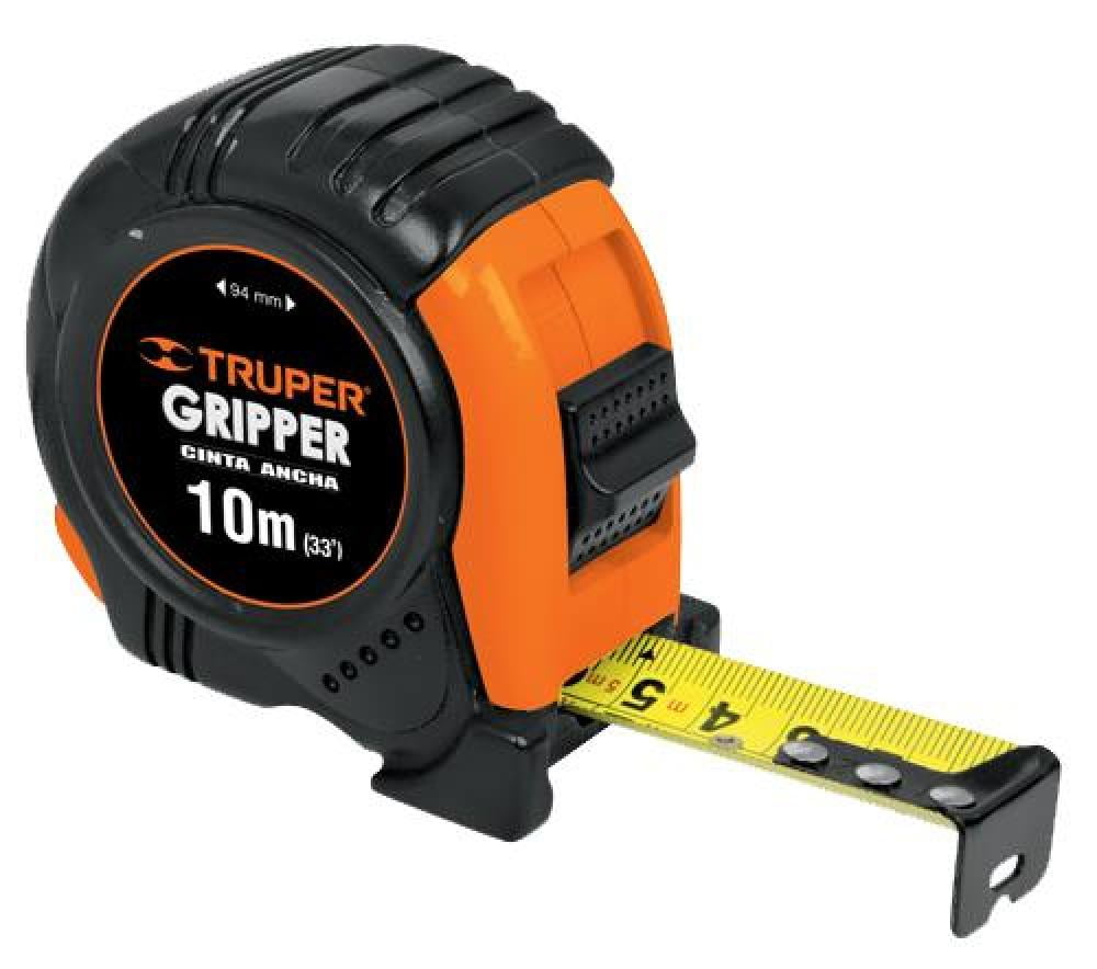 FLEXOMETRO CONTRA IMPACTO 10 mt TRUPER 14582 Truper FH-10M | Bodega ...