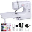 BCOOSS Sewing Machine for Beginners Portable with 12 Stitches ...
