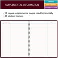 Elan Publishing's Class Record Book, Extra-Large Blocks, 40 Students ...