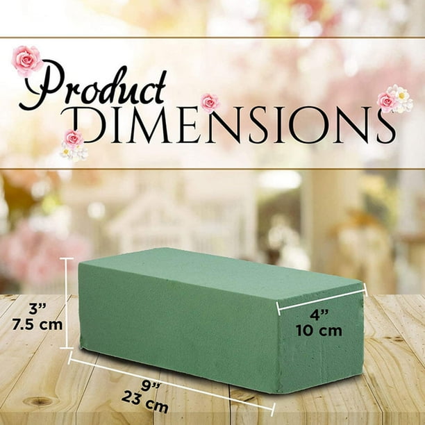 Baohd 6 Pieces Floral Foam Florist Bricks Rectangle Artificial Flower ...