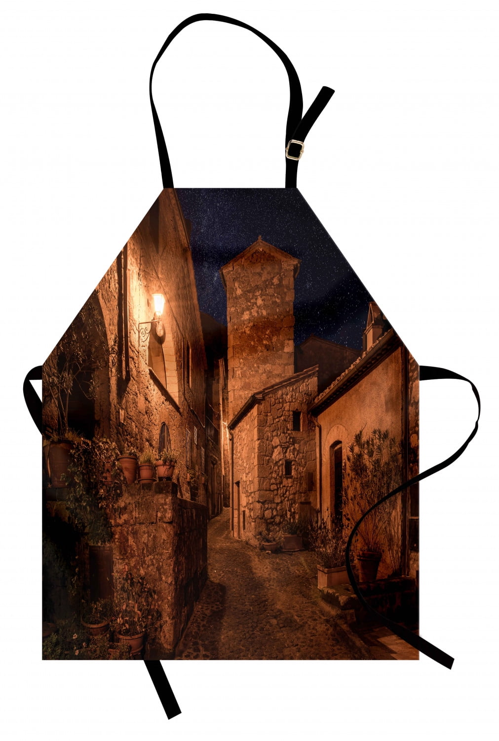 Ancient Apron Street of Aged Antique Tuff City with Stone Houses Roman ...