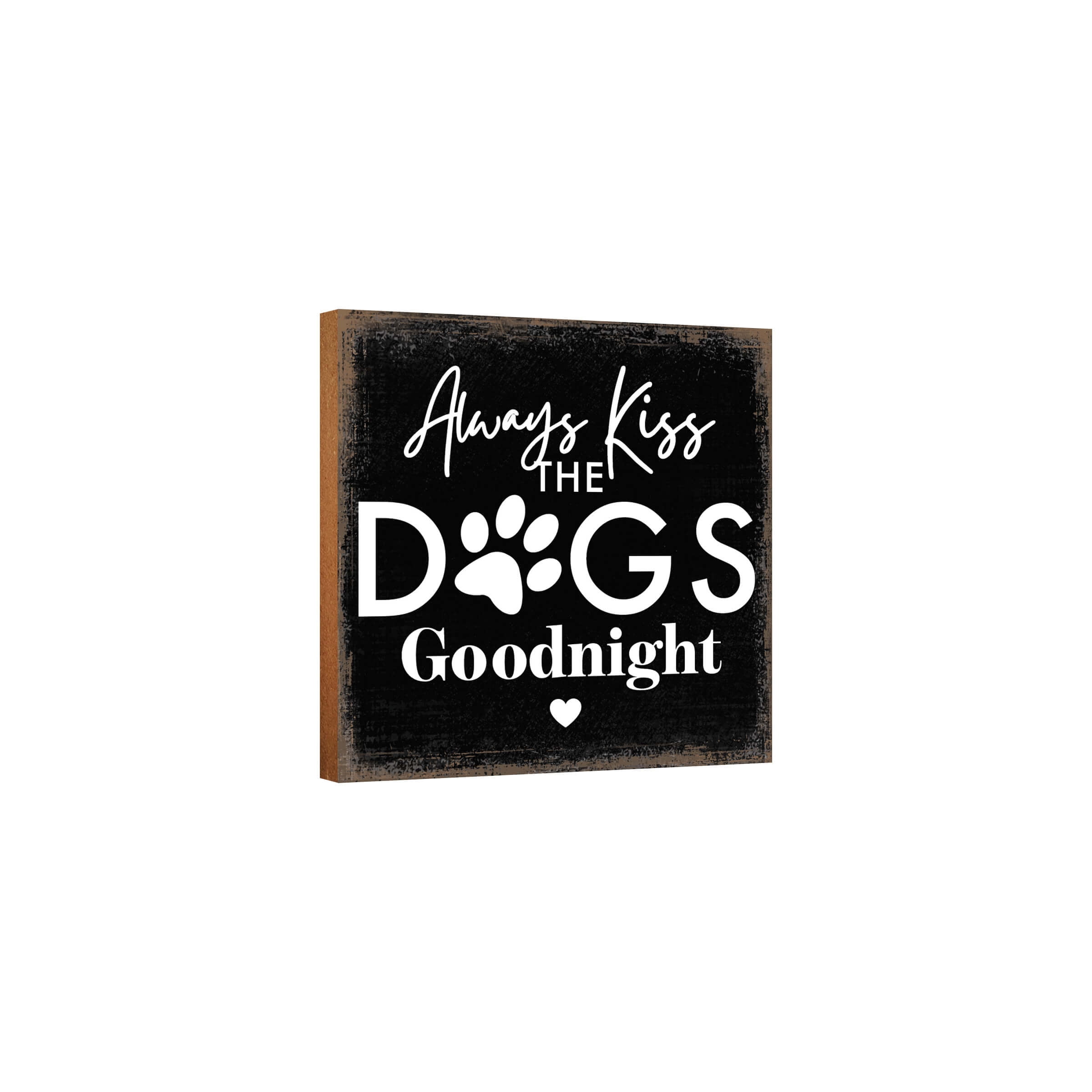 Lifesong Milestones Wooden Dog Sign for Shelf Decor Gift for Dog Lovers ...