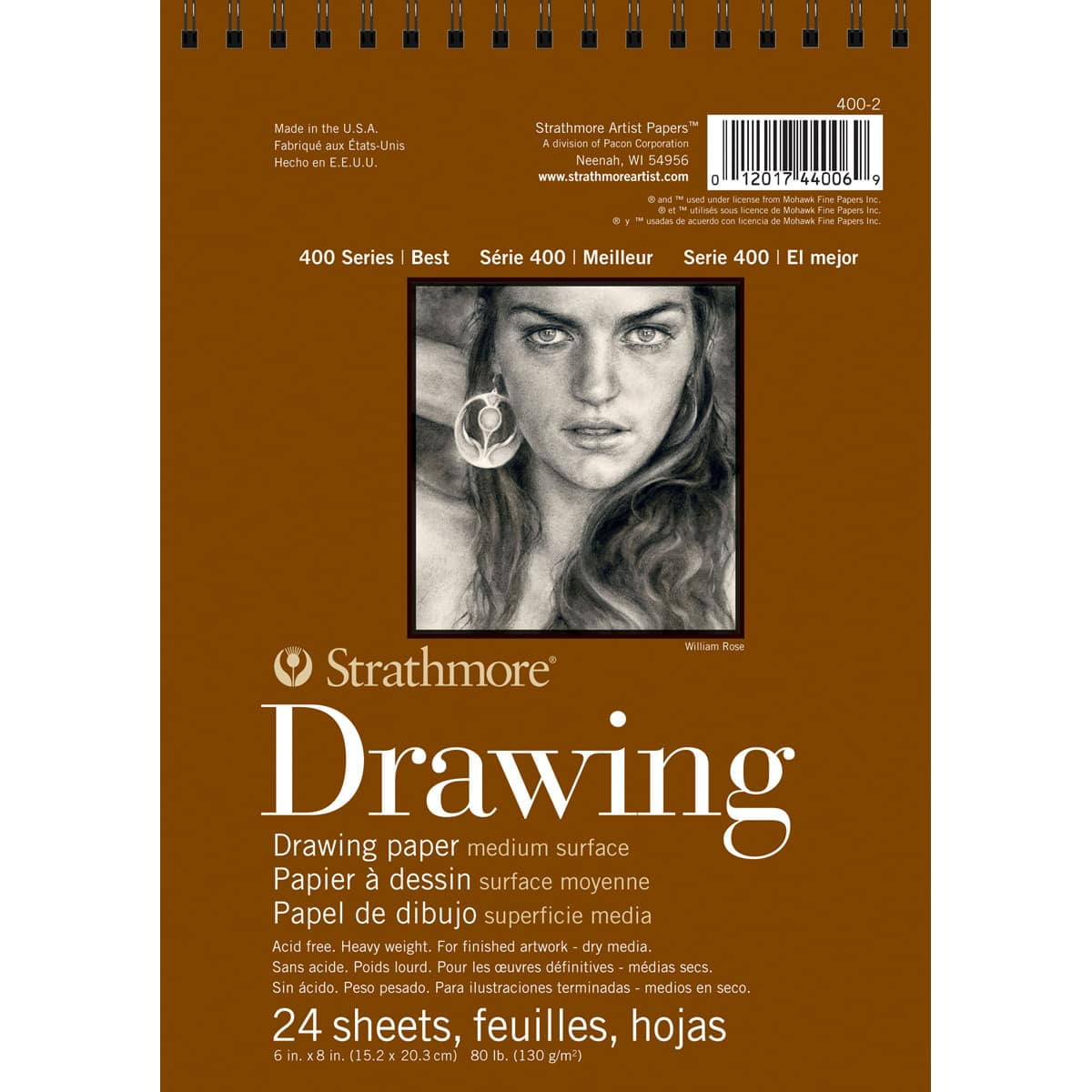 12 Pack: Strathmore® 400 Series Drawing Paper Pad - Walmart.com