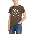 BXJX Boys Summer T-Shirts, Casual Running Short Sleeves Crew Neck Kids ...