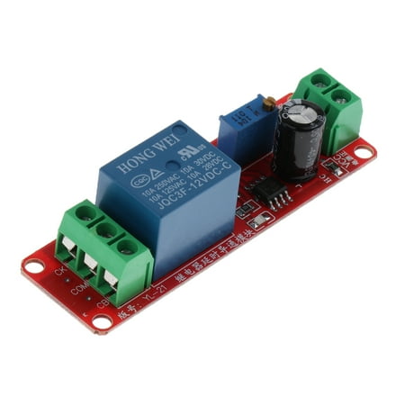 0-10s Delay Timer Relay NE555 Switch Module NE555 Oscillator Relay ...