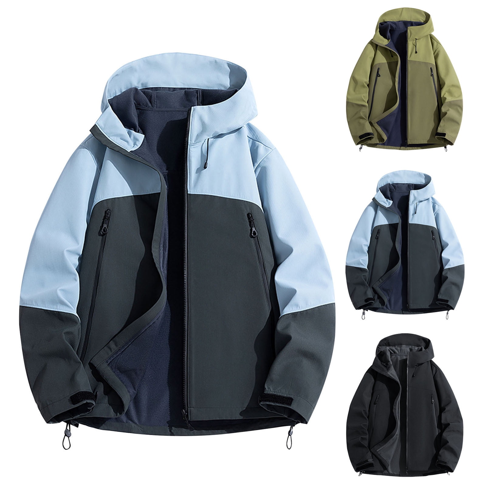 Click here for Sentmoon Waterproof Jacket Color Block Long Sleeve... prices