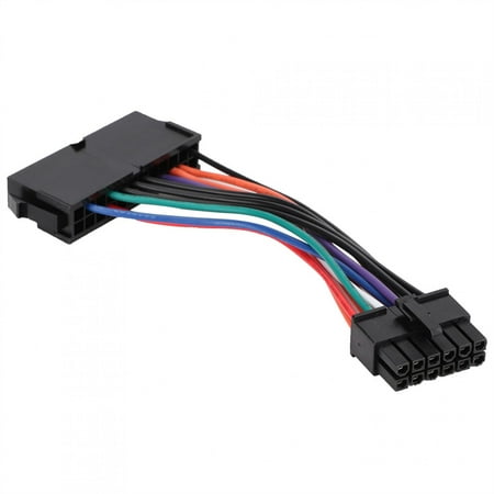 Power Supply Cable, Power Cable, 24Pin To 12Pin Support 1150, 1151 ...