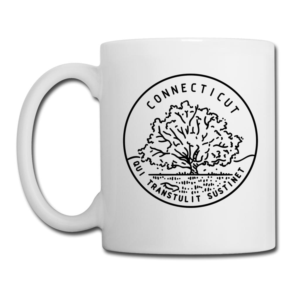 Connecticut Ceramic Mug - State Design Connecticut Mug - Walmart.com