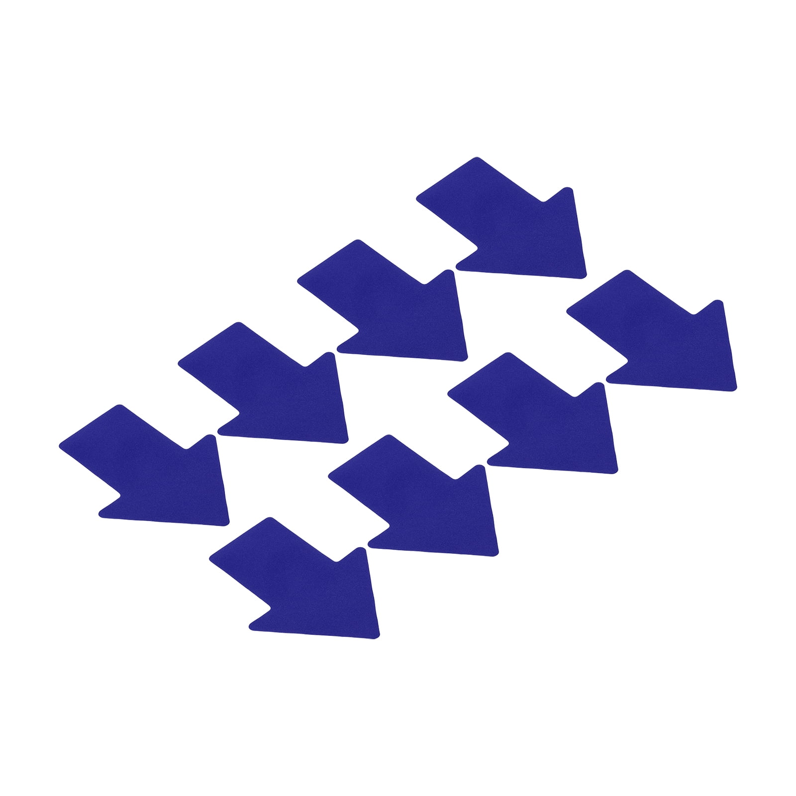 4x3" Arrow Sticker Directional Sign Frosted Finish Adhesive Removable ...