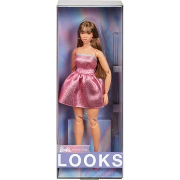 Barbie Looks No. 22 Collectible Doll with Pixie Cut and Sequined Y2K ...