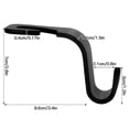 4 Pack Car Headrest Hooks - Universal Auto Hooks,Back Seat Hangers ...