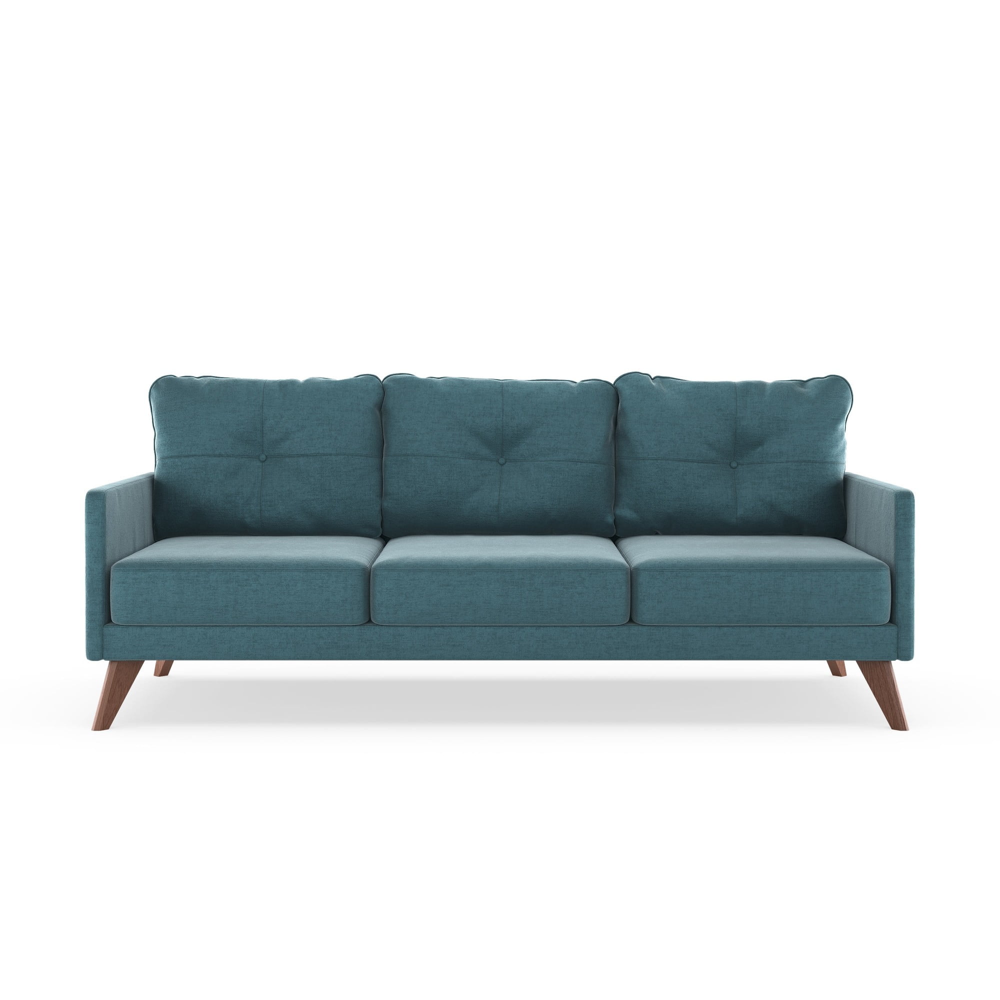 Jayson Sofa Mod Velvet - Steel Blue - Walmart.com