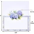 100 Pcs Hydrangea Floral s Flower Seating Name Card Table Setting ...