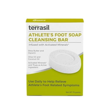 Terrasil Antifungal Soap Bar, Medicated Body Cleansing Bar with ...