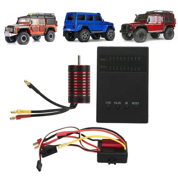 RC Brushless Motor ESC Kit, RC Brushless ESC 2845 Waterproof Motor 35A ...