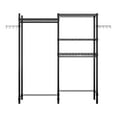 Ktaxon Clothes Rack, Heavy Duty Garment Rack Hanging Clothes Rack ...
