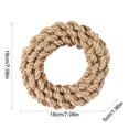 Pet Dog Fabric Rope Toy, Chew Proof Molar Toy for Medium Large Dogs ...