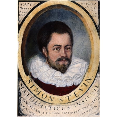 Simon Stevin (1548-1620). /Ndutch Mathematician: After A Contemporary ...