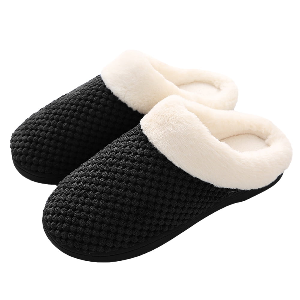 Click here for Hesignd Slippers For Womens Warm Memory Foam Anti... prices