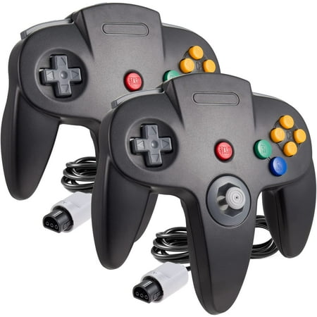 XYCCA 2 Pack N64 Controller, Classic Wired N64 Game pad Joystick, N64 ...