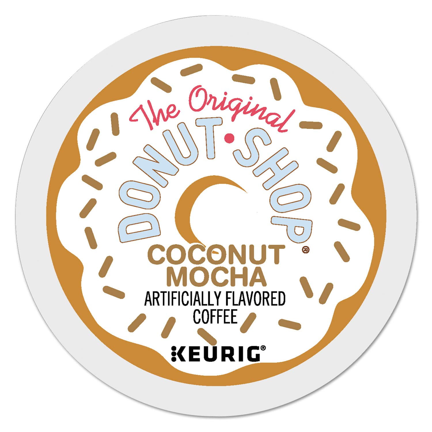 The Original Donut Shop Coconut Mocha Keurig Single Serve K Cup Pods
