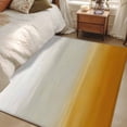 Gradient Yellow Area Rugs 4x6 ft Abstract Yellow Grey White Red ...