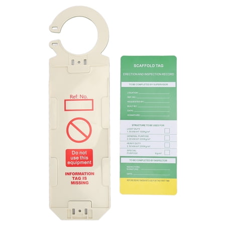 Do Not Use Scaffold Tag,Safety Tag White Versatile Scaffold Status ...