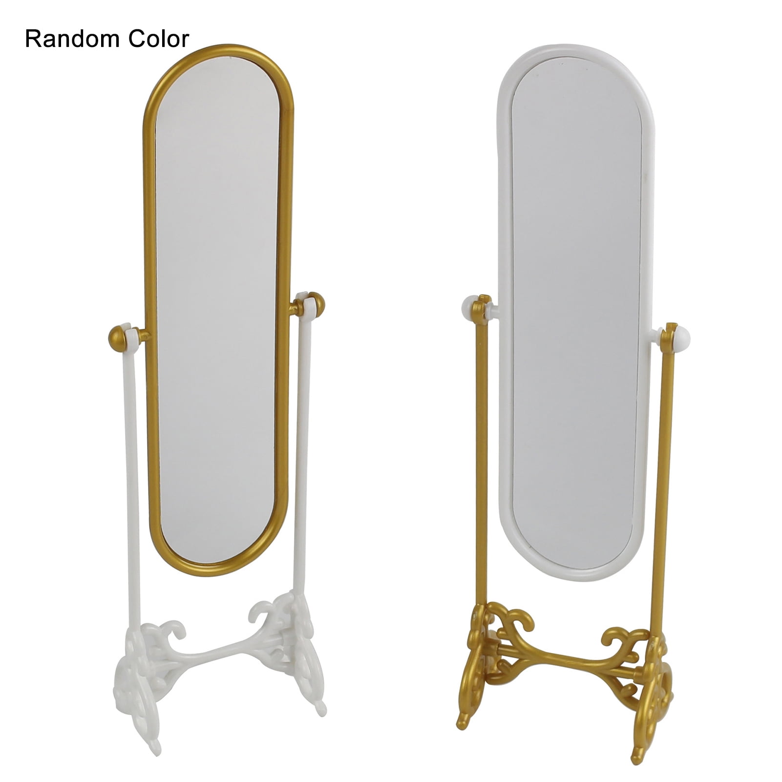 Miniature Mirror Lightweight Eye-catching Plastic Home Furnishings ...