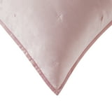 Better Homes and Gardens Cherry Solid Polyester Tufted Euro Sham, 26" x ...