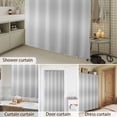 Bathroom Shower Curtain Gray Gradient Modern Minimalist Waterproof ...