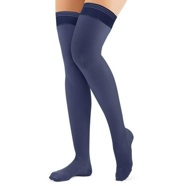 Heavy Duty Garter Belt for Compression Stockings, White, Medium-Large ...