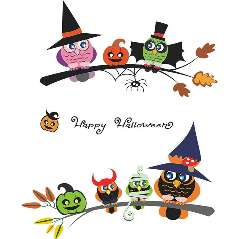 Happy Halloween Owl Clip Art