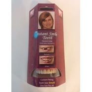 Instant Smile Teeth Small Deluxe Top Veneers - Walmart.com