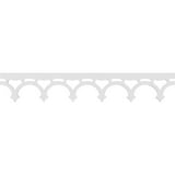 Stanley 48"L Architectural Grade PVC Running Trim, High-Density ...