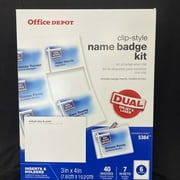 Office Depot Name Badges & Lanyards in Retail Essentials - Walmart.com