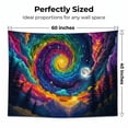 XaaKee Room Tapestry, Vibrant Galaxy Artwork Tapestry, High-Quality ...