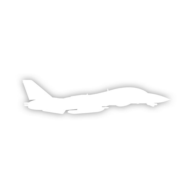 F-14 Tomcat Side View Sticker Decal Die Cut - Self Adhesive Vinyl - Weatherproof - Made in USA ...