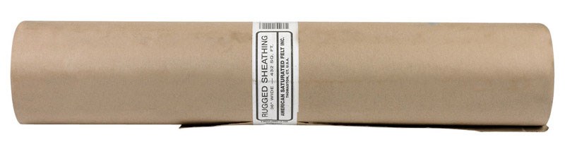 American Saturated Felt Rugged Sheathing Paper 36 " 432 Sq. Ft. 17 Lbs ...