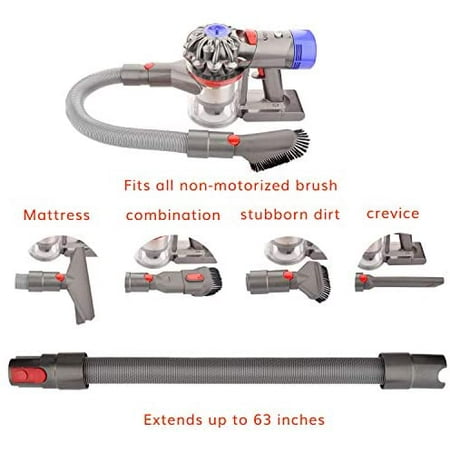 Ninthseason Flexible Extension Hose Attachment for Dyson V8 V7 V10 V11 ...