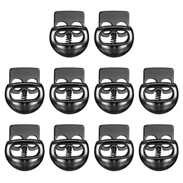 Uxcell 12pcs Metal Cord Locks End Spring Toggle Stopper Suitable for ...