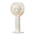 Portable Handheld Fan, USB Rechargeable High-Speed Fan, Small Desk ...