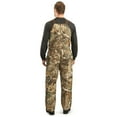HuntRite Men's Camo Overalls Insulated Hunting Bibs Pants Realtree Edge ...