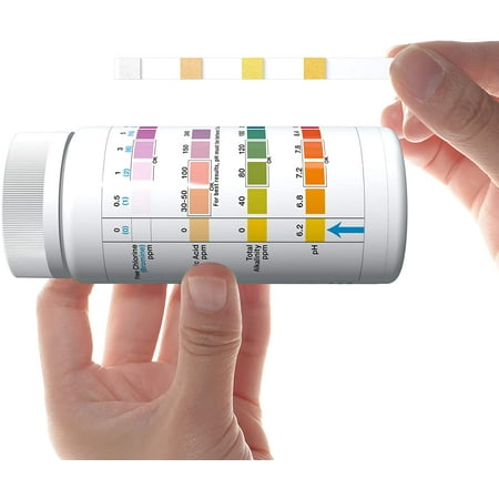 Tatum88 6 in 1 Test Strips for Swimming Pool Spa and Hot Tub, Swimming ...