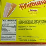 20 Starburst Original and 20 Skittles Original flavored Freezer Pops, 1 ...