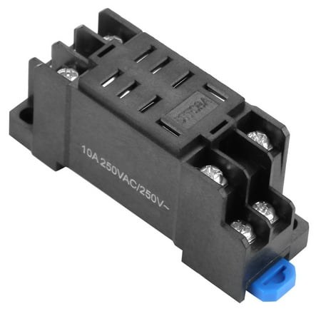 Relay Base,DTF08A 8 Pins Power Relay Base Socket Power Relay Base ...