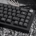 MOA Profile PBT Keycap Set: Minimalist Tiny Font with Cute Cats & Slim ...