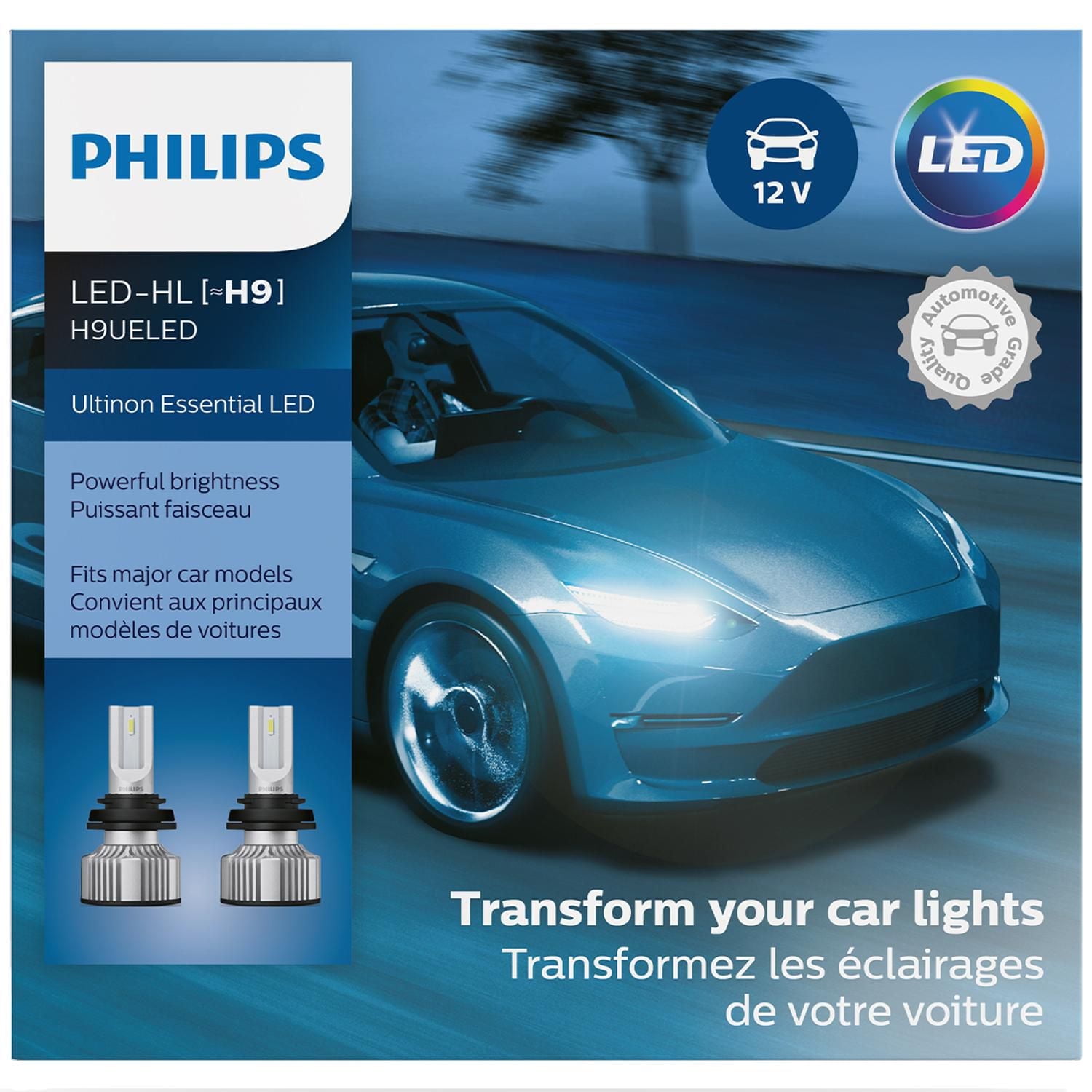 Philips H9 Ultinon Essential LED Headlights, Pack of 2 - Walmart.ca