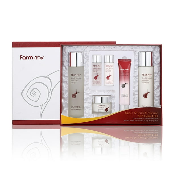 Farm Stay Snail Mucus Moisture Skin Care 4 Set - Walmart.ca