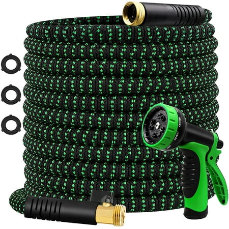 MEACKLE Expandable Garden Hose, 50ft Water Hose with 10 Patterns Spray ...