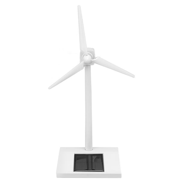 Solar Powered Wind Model, Educational DIY Ornament Desk Windmill Model ...